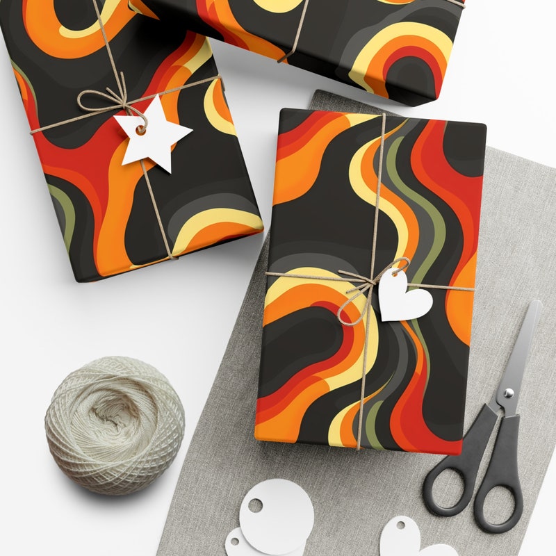 1970s Gift Wrap - 60+ Gift Ideas for 2024