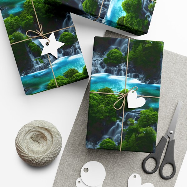 Waterfall Scenic - Etsy