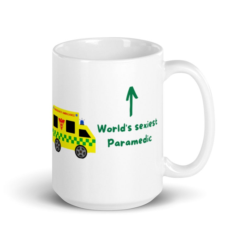 Paramedic Mug Ambulance Valentine's Day World's Sexiest Paramedic Mug ...