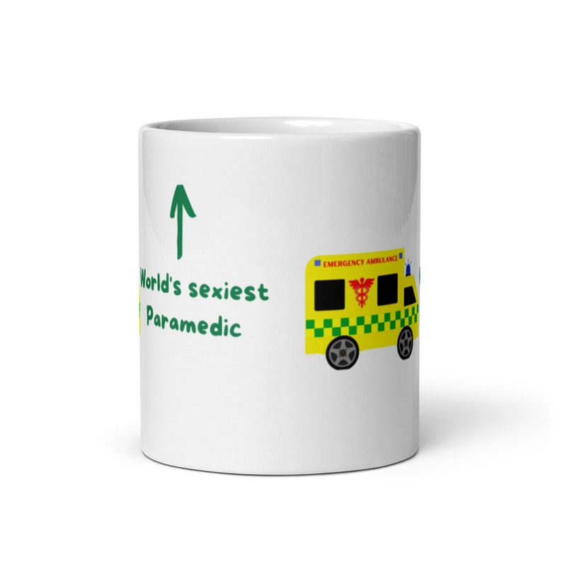 Paramedic Mug Ambulance Valentine's Day World's Sexiest Paramedic Mug ...