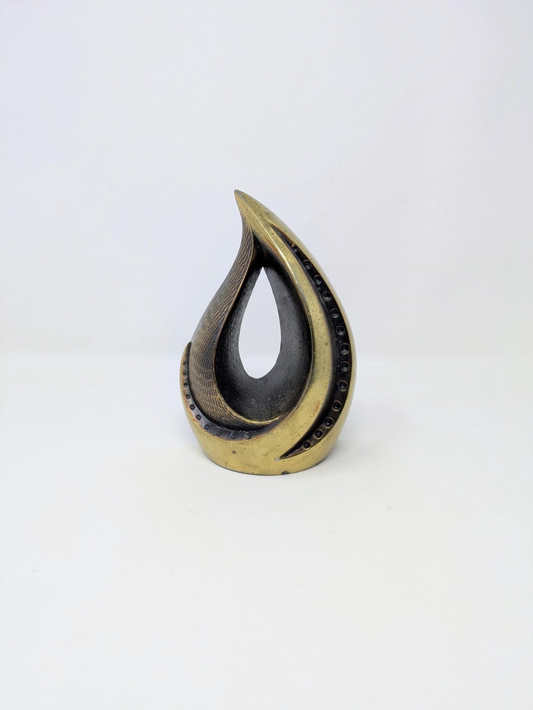 1950s Brass Flame Bookend Designed by Ben Seibel - Etsy