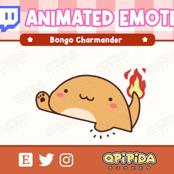 Charmander Twitch Emotes - Etsy