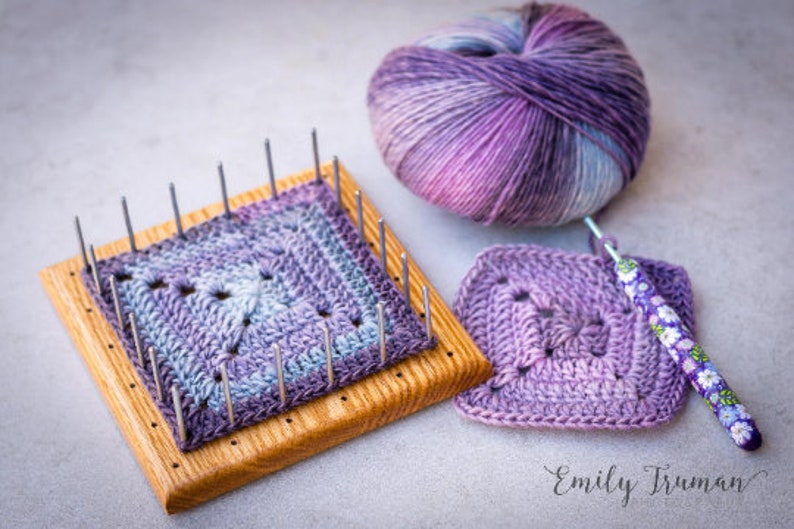 Chetnanigans Adjustable Mini Blocker Crochet Blocking Board - Etsy