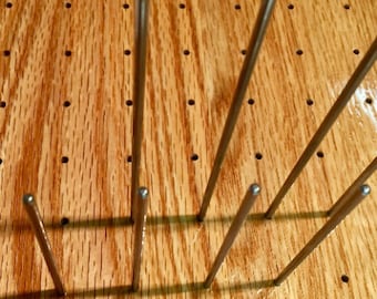 Stainless Steel Pins for Easy Crochet Wooden Blocking Board 12 Cm / 4 ...