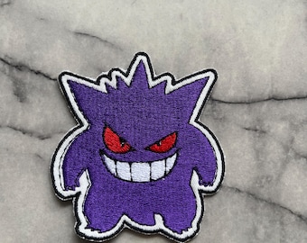 Haunter, Gengar & Gastly Embroidered Patch - Etsy