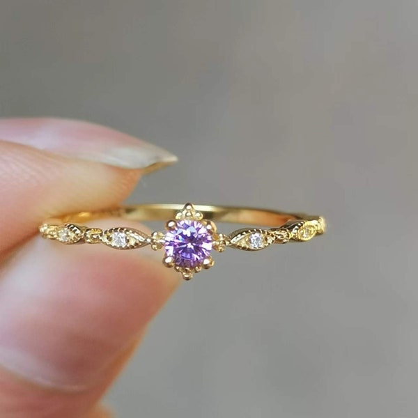 Antique Thin Ring - Etsy