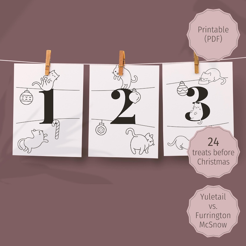 Preppy Advent Calendar - Etsy