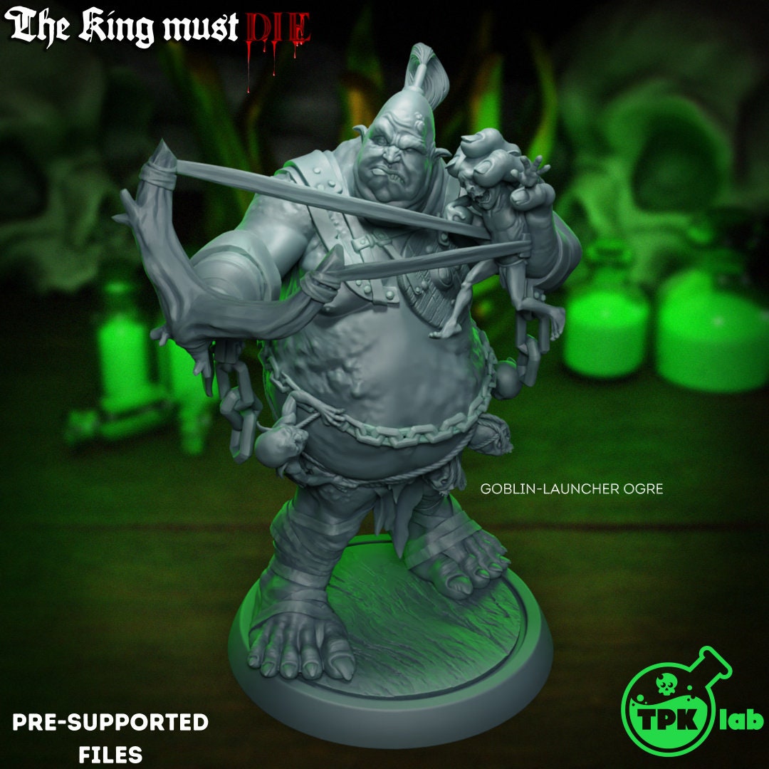 Goblin Launcher Ogre the King Must Die Series Tabletop RPG - Etsy Canada