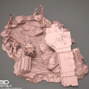 Alien Torch Wargame Proxy Tabletop RPG Mini Grimdark - Etsy