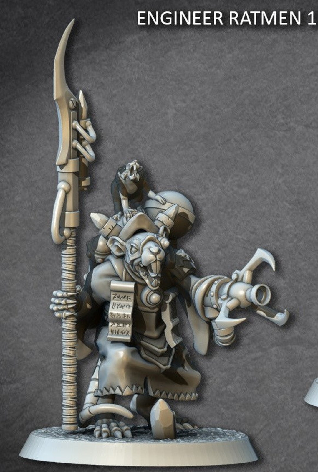 Engineer Rat-man LOTR the Hobbit by Vinciminiatures - Etsy