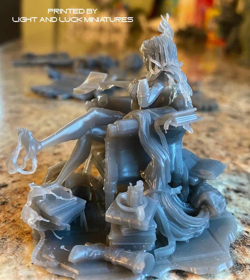 Sexy Frisky Wizard Diorama Wargame Proxy Tabletop RPG Mini - Etsy