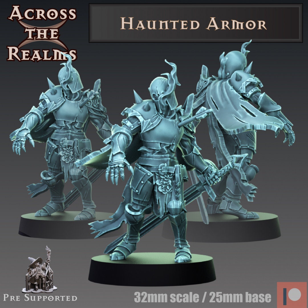 Haunted Armor Grizelda's Guide to Ghost Hunting Series - Etsy