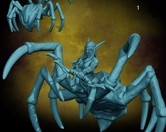 Underdark Spiders 28mm Miniatures for Tabletop Gaming dnd - Etsy