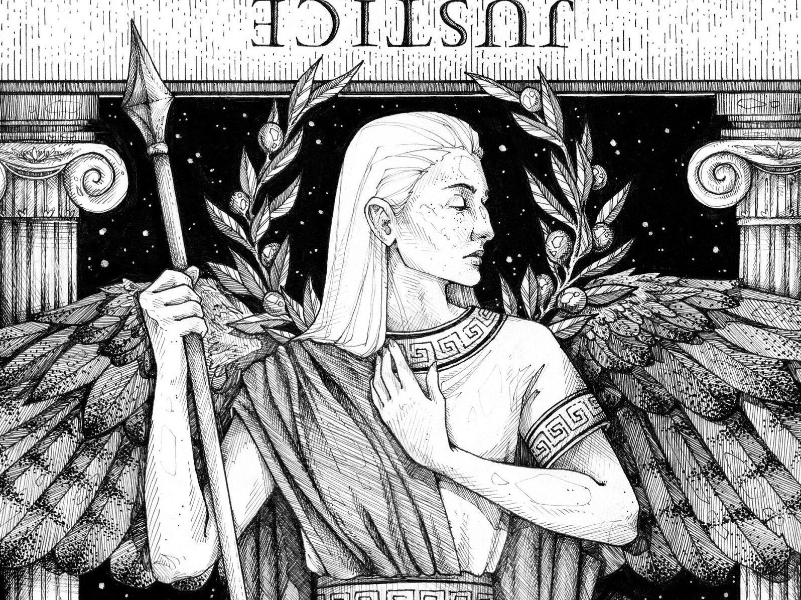 Greek Mythology Tarot Card Illustrations, Set of 4 - Etsy