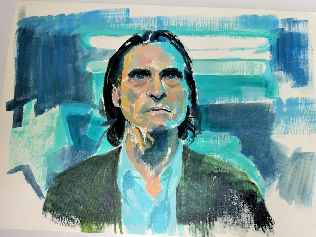 JOKER - Arthur Fleck - Joaquin Phoenix - DC Comics - Hand Painted ...
