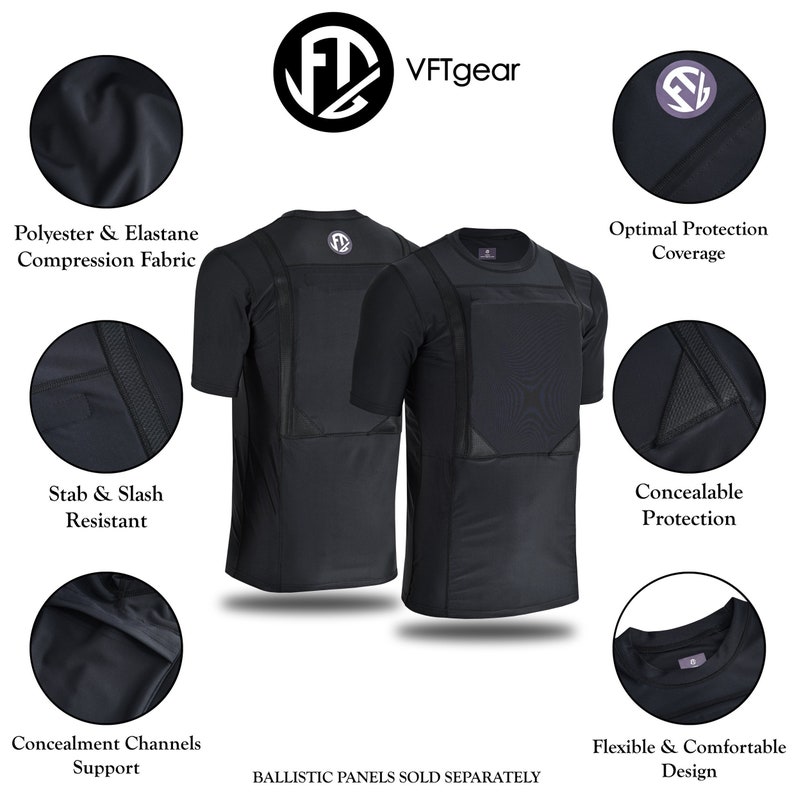 Concealed Body Soft Armor T-shirt - Etsy