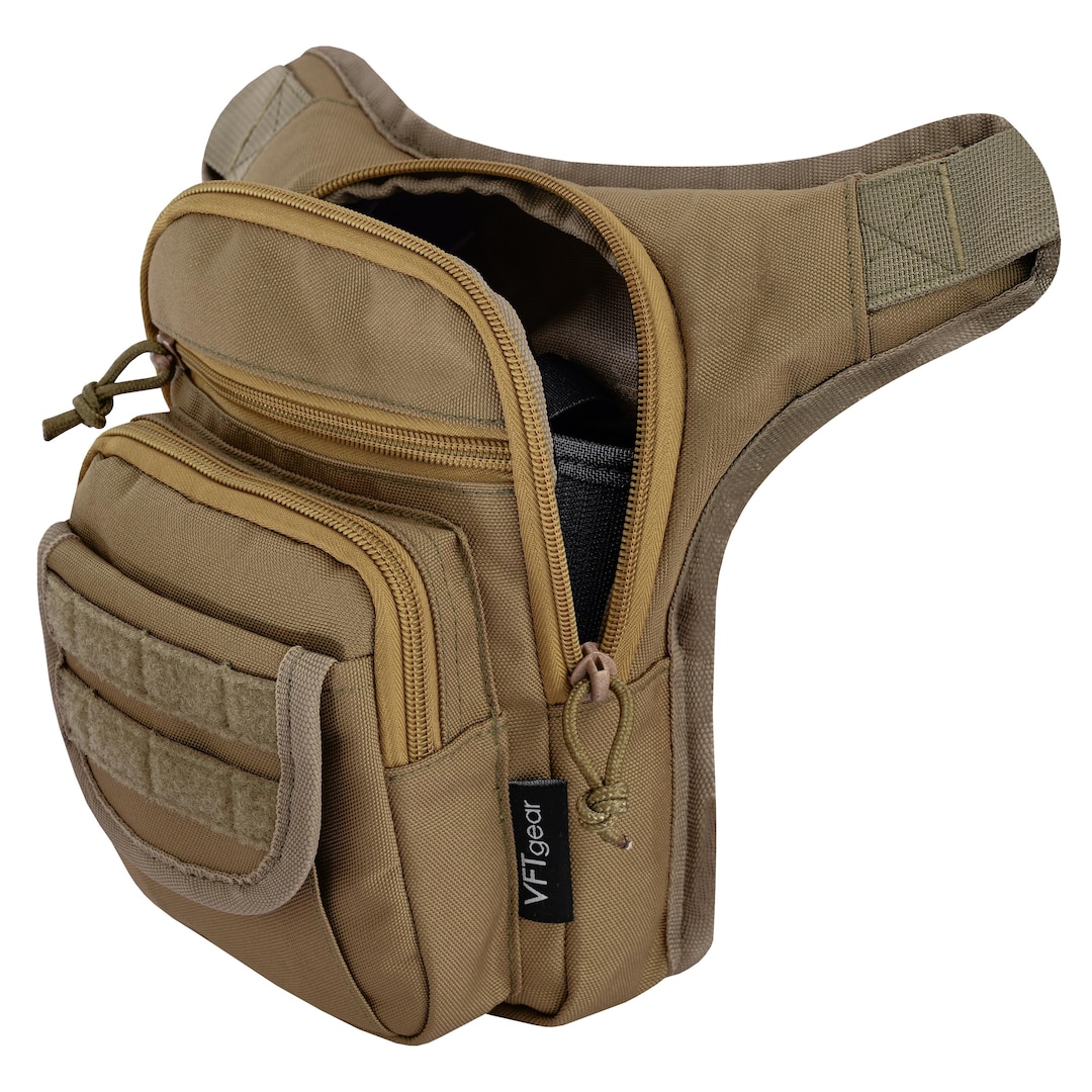 Water Resistant Leg Bag: Oxford PU Coated, Concealed Carry - Etsy