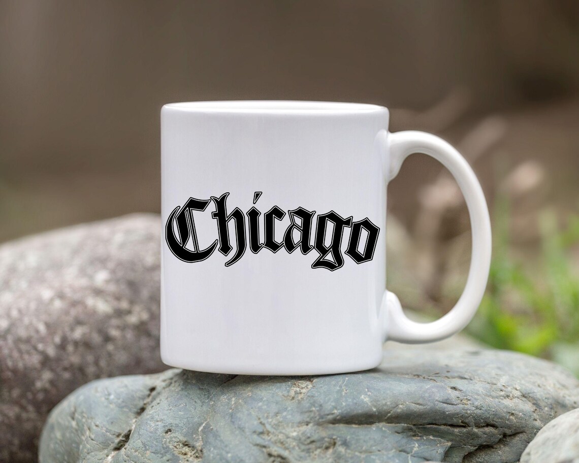 Chicago SVG Chicano Thug Style Letters Urban City PNG Clipart Cricut ...