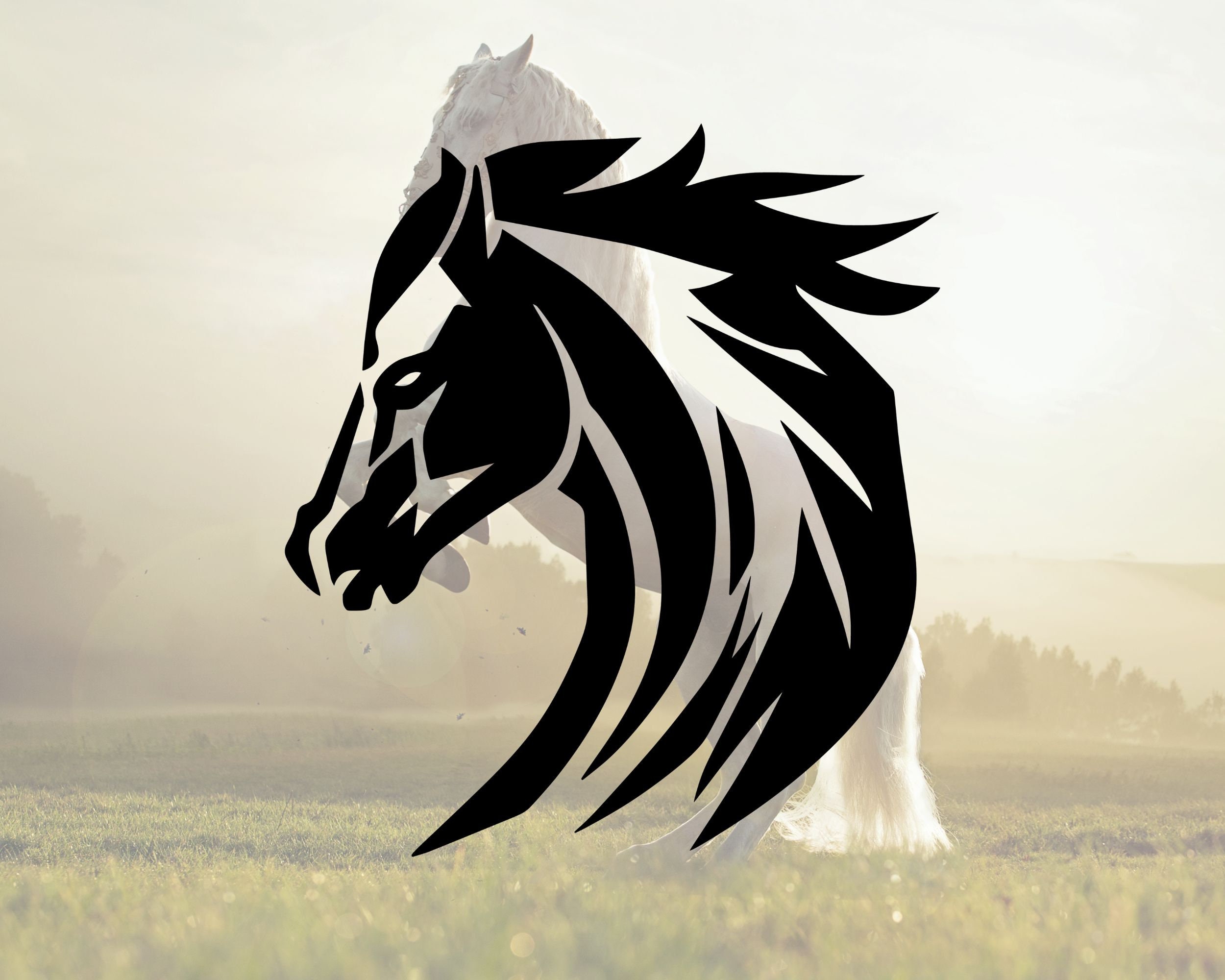 Horse Svg Horse Head Svg Beautiful Horse Svg Cutting Files - Etsy