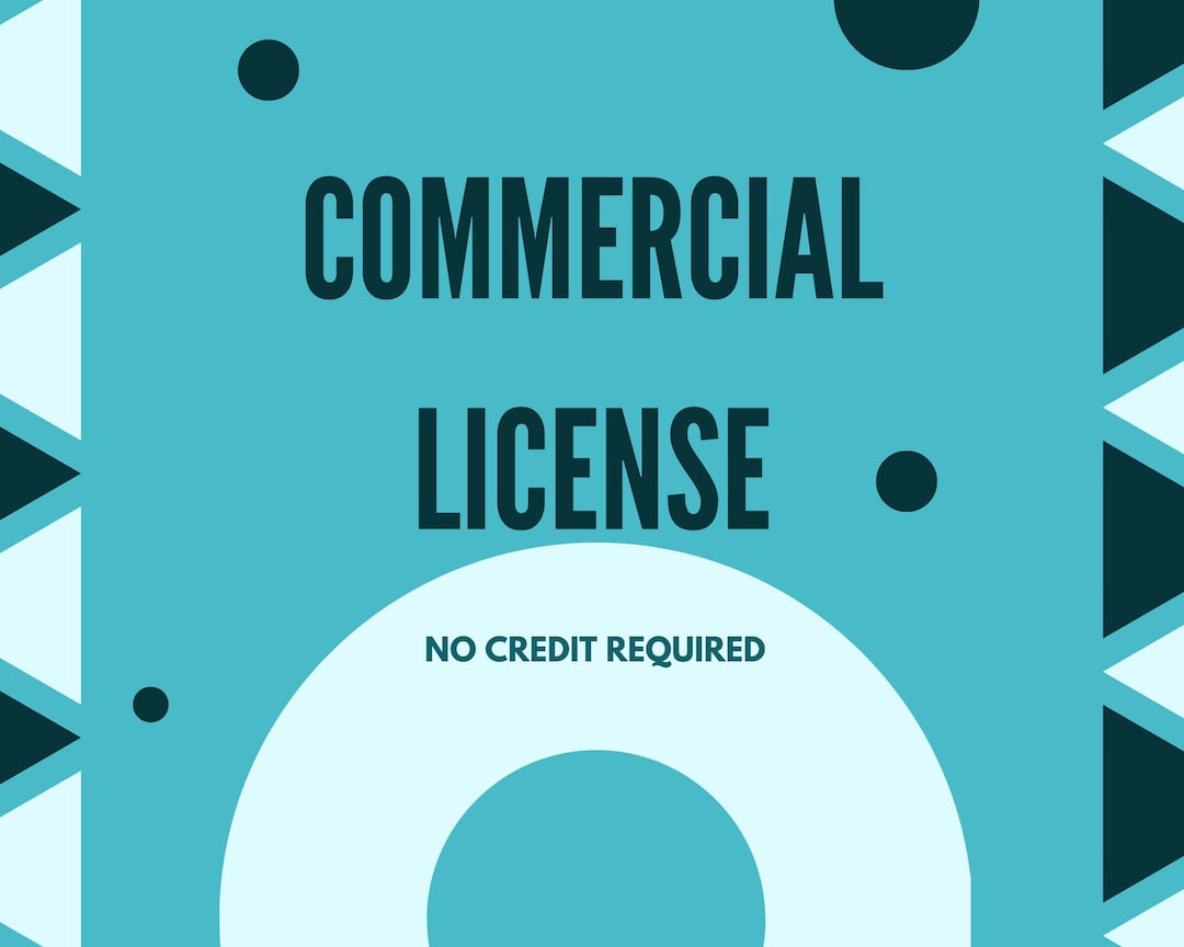 Commercial Use License - Digital Download Printable Clipart Watercolor ...