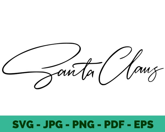 Santa Claus Signature Font