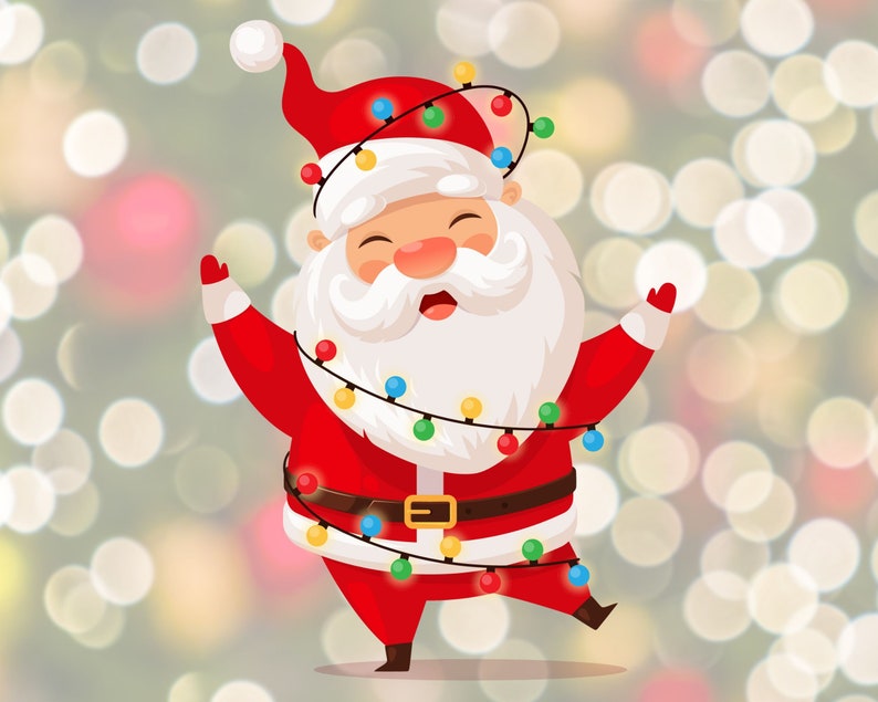 Santa Clipart Santa Claus Clipart Christmas Clipart Christmas Clip Art ...