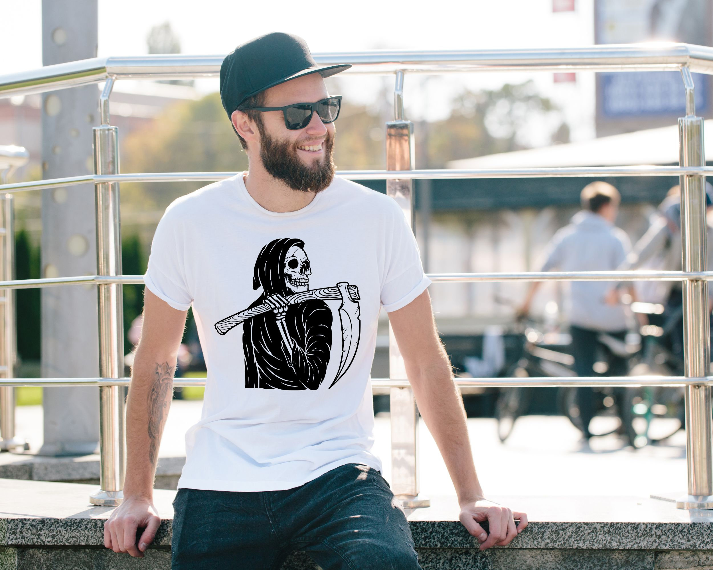 Death Svg Love and Death Dead Svg Santa Muerte Svg Silhouette Cricut ...