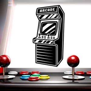 Gaming SVG / Arcade Game Clipart / Arcade Cabinet / Gaming / Video Game ...