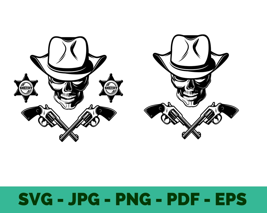 Texas Skull SVG | Cowboy Western Clipart | Southern Country Design ...