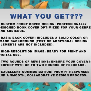 Personalized Book Cover Design Custom Cover for Authors Unique Book ...