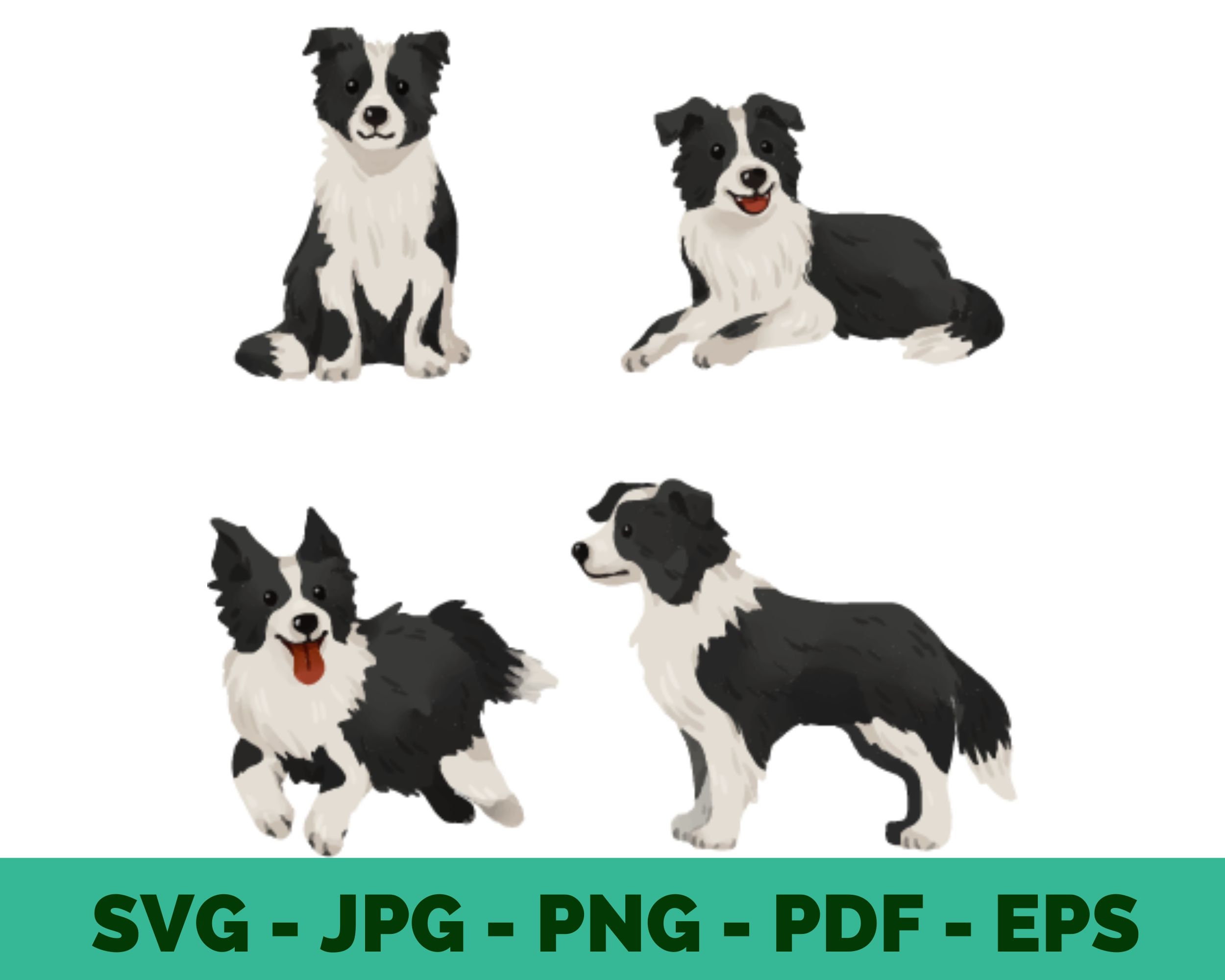 Collie Svg Collie Dog Svg Collie Mom Svg Dog Mom Svg Cute Collie Dog ...
