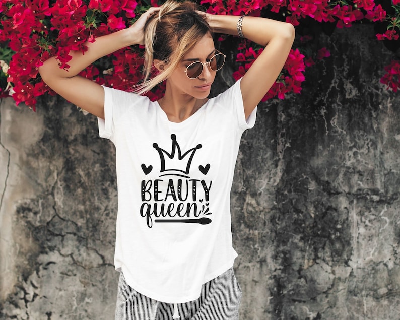 Queen SVG / Beauty Queen / Quote / Crown / Woman / Girly / Motivational ...
