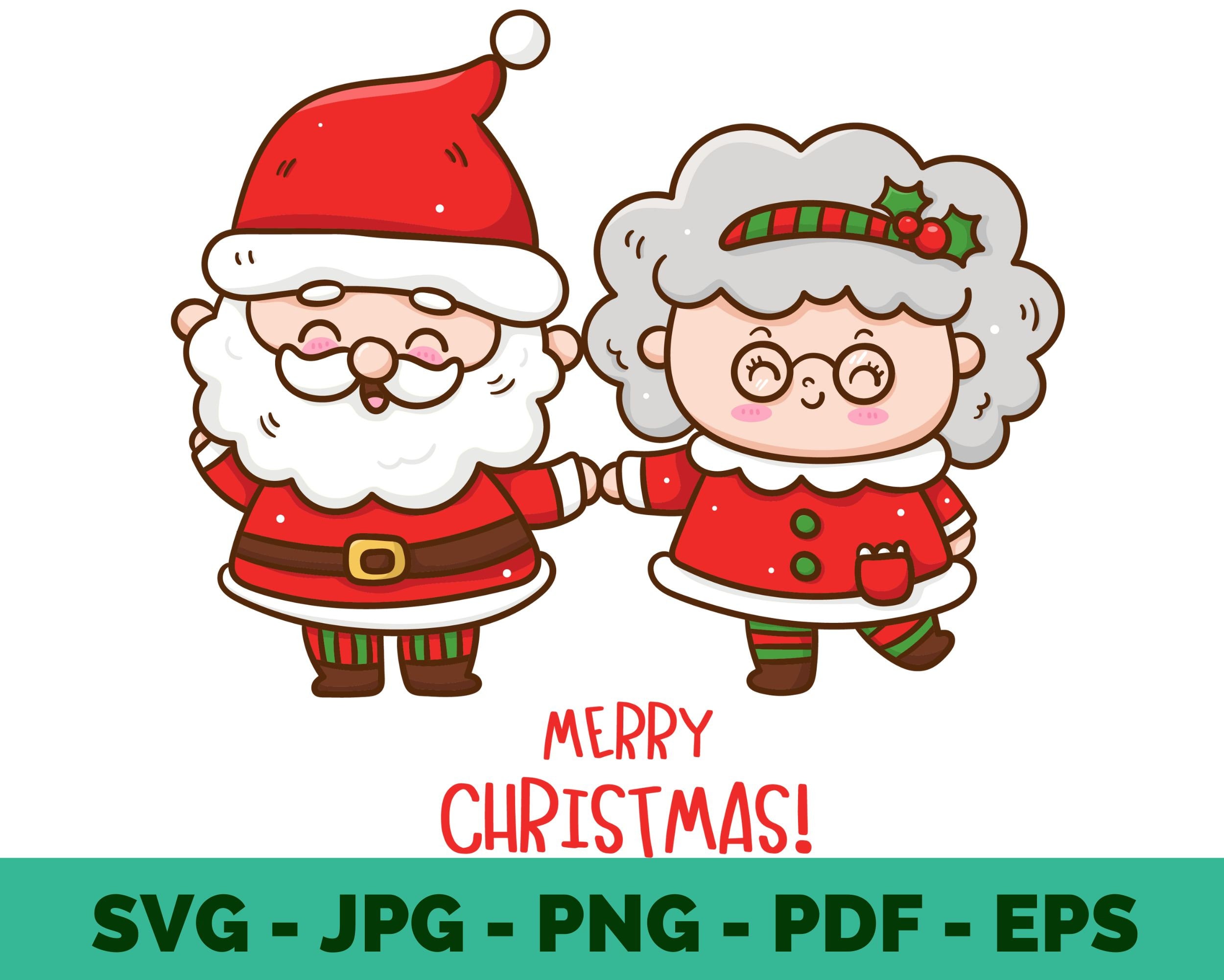 Cute Santa Clip Art