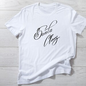 Santa Claus Realistic Signature / Santa Claus Signature Svg / Santa ...