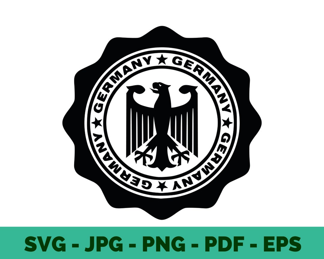 Deutschland Svg Germany Svg Germany Stamp German Eagle Svg Deutschland ...