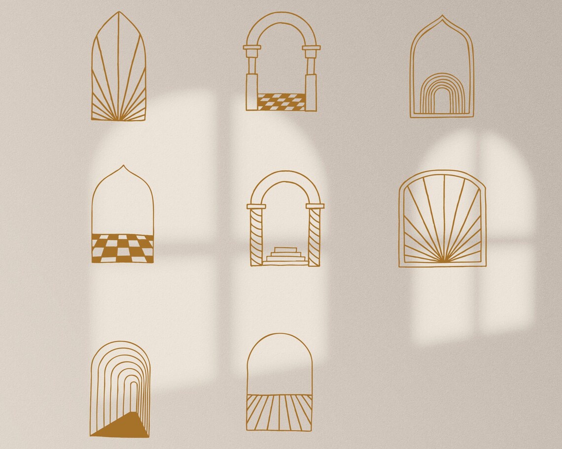 Arch Svg Arch Clipart Arch Sign Svg Arch Shape Svg Cricut Bundle - Etsy