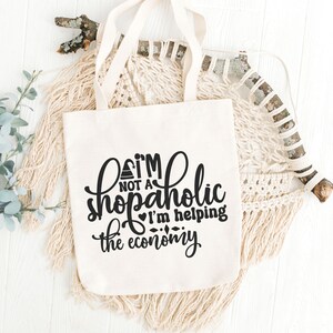 Tote Bag Svg, Tote Bag Bundle, Shopping Bag Svg, Canvas Bag Svg, Funny ...