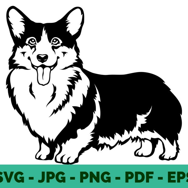 Corgi Svg - Etsy