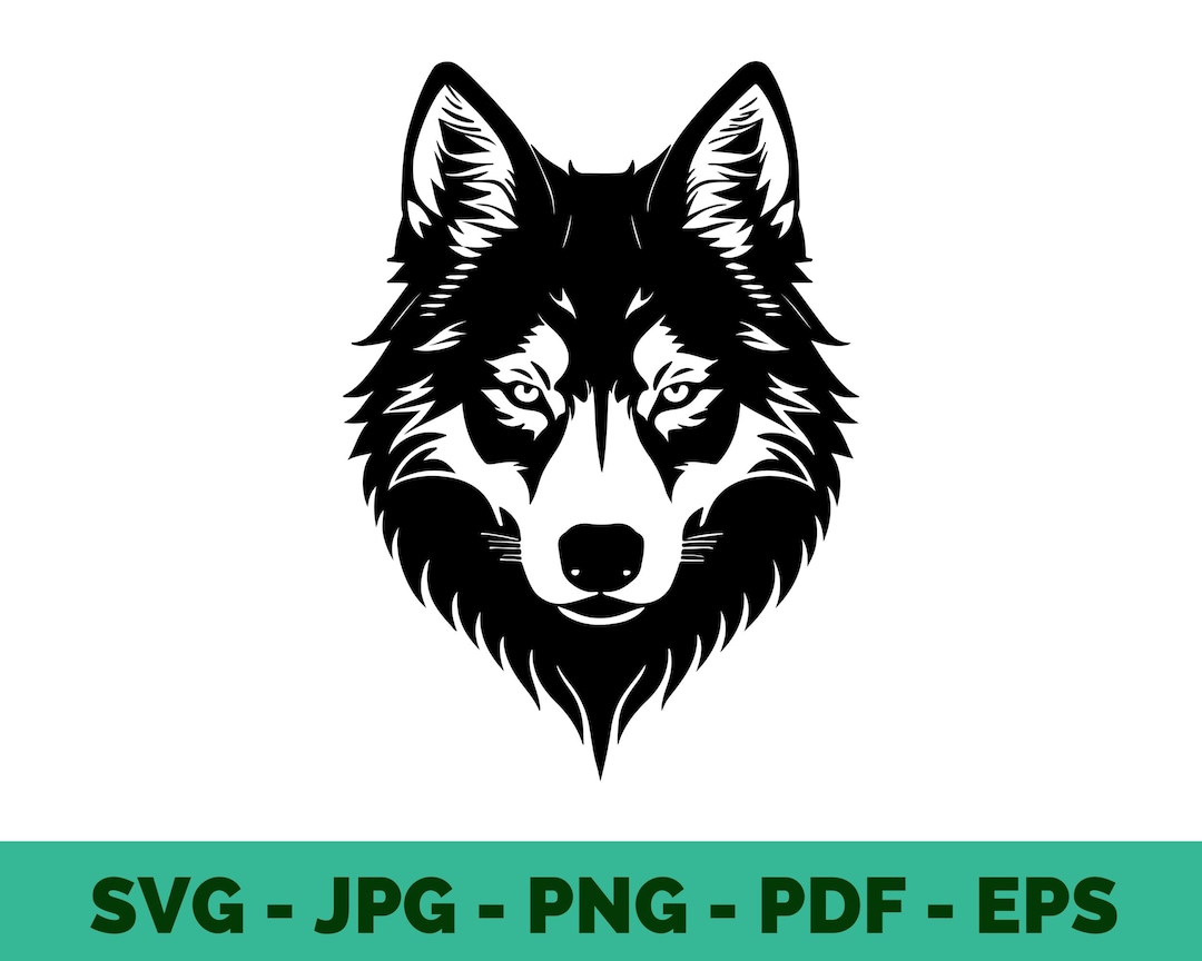 Wolf Svg Wolf Face Svg Wolf Png Wolf Head Wolf Shirt Wolf Clipart ...