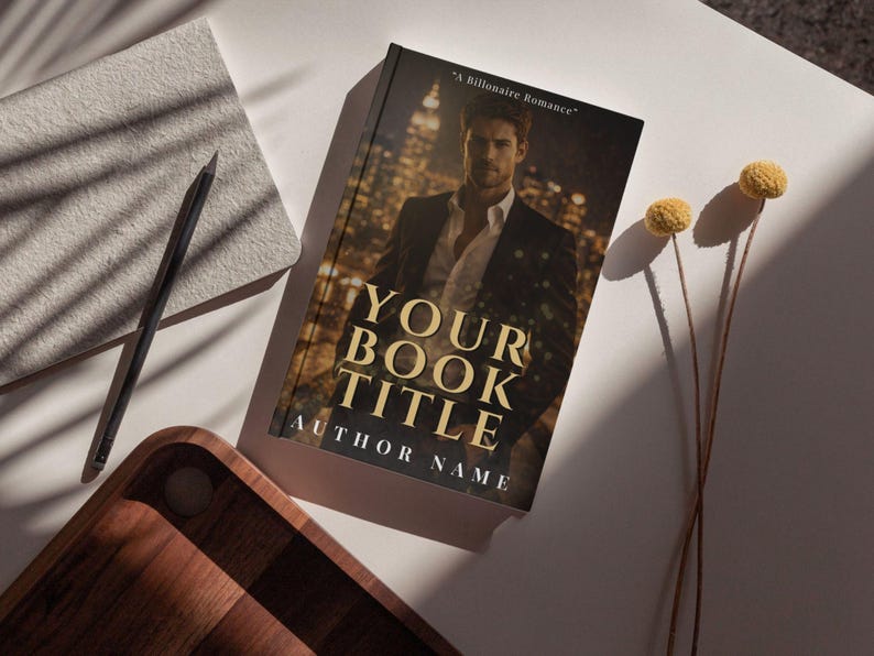 Billionaire Romance Book Cover Canva Template Exclusive | Dark Alpha ...