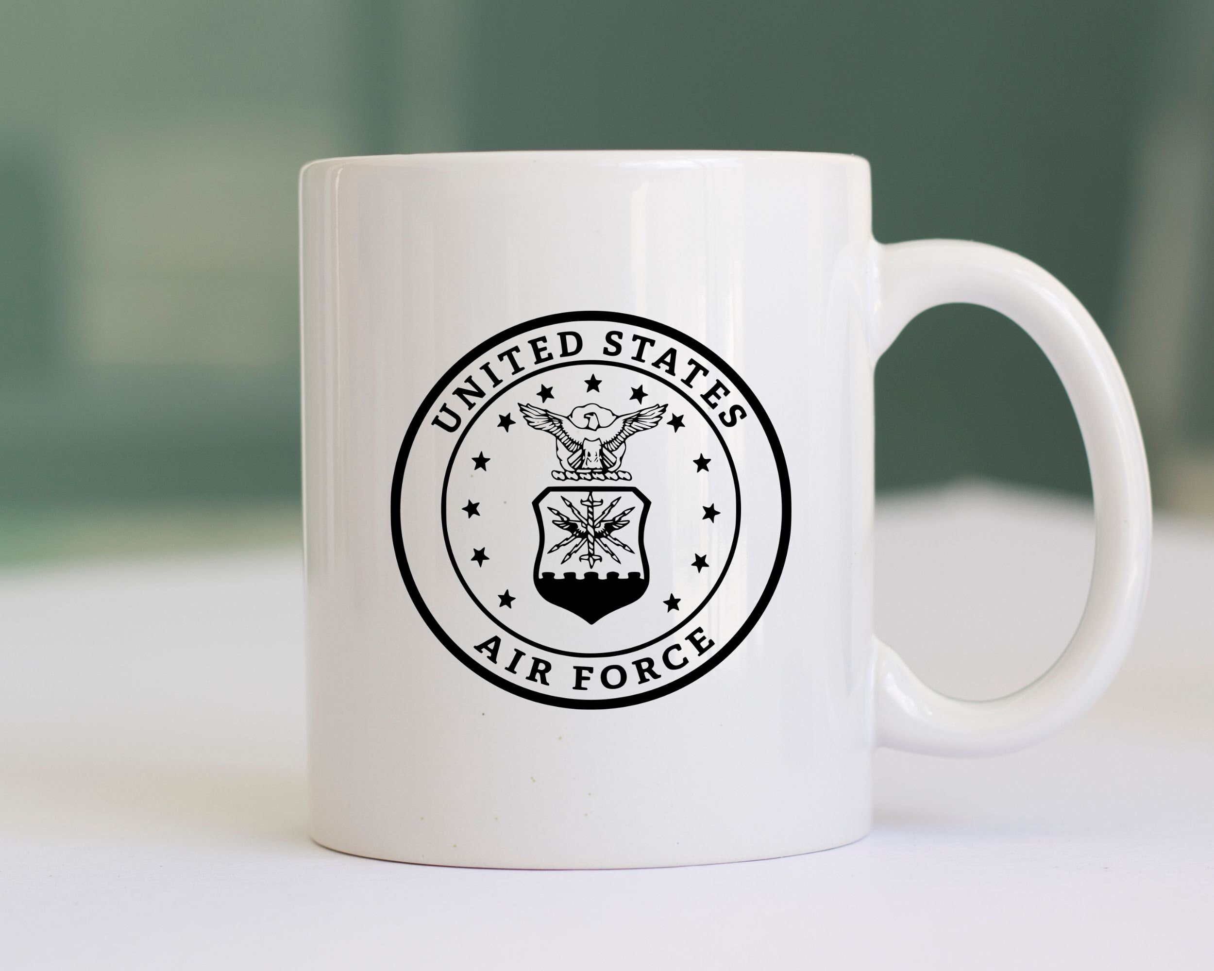 US Air Force SVG USAF Seal Clipart, Military Veteran Vector Design ...