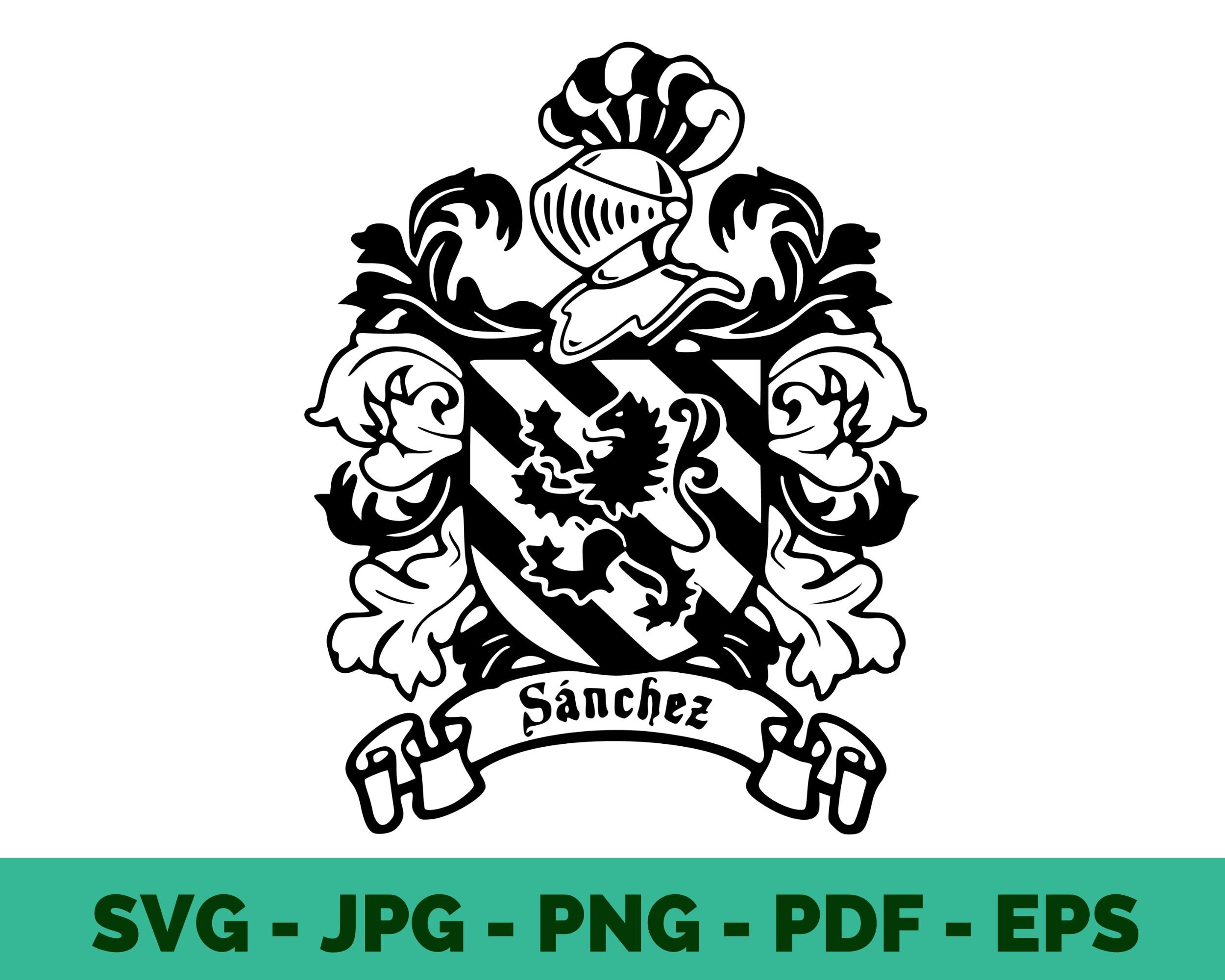 Sanchez Family / Family Reunion SVG / Family Crest / Family Monogram ...