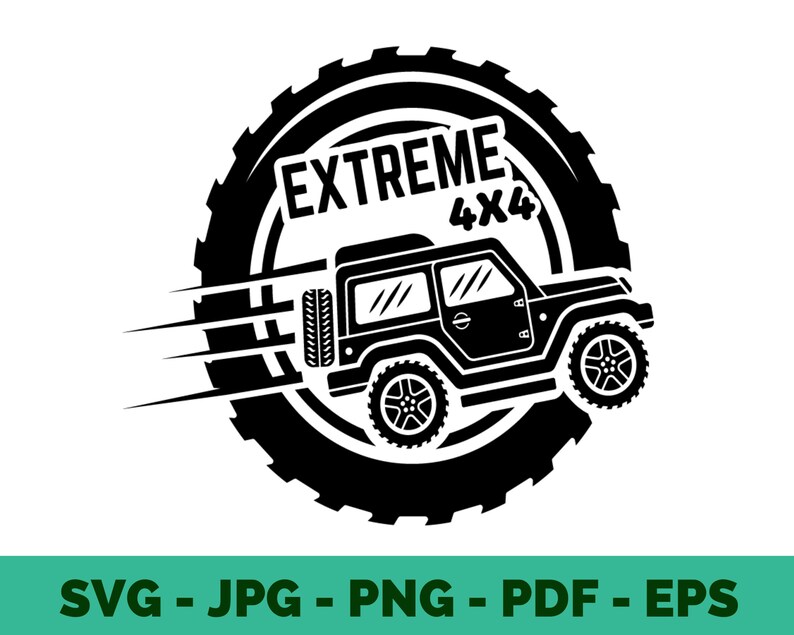 Adventure SVG / Offroad / Extrem / 4x4 / Tshirt Design / Vector ...