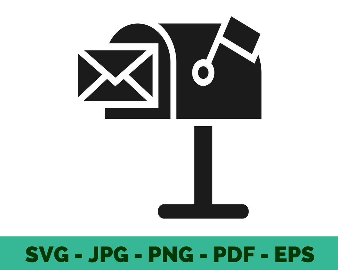 Mailbox Svg Mailbox Clipart Mailbox Png Mailbox Sticker Design Mailbox ...