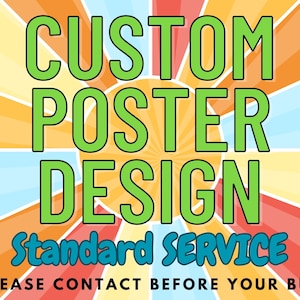 Custom Poster / Design / Flyer / Social Media Post / Graphic Design ...