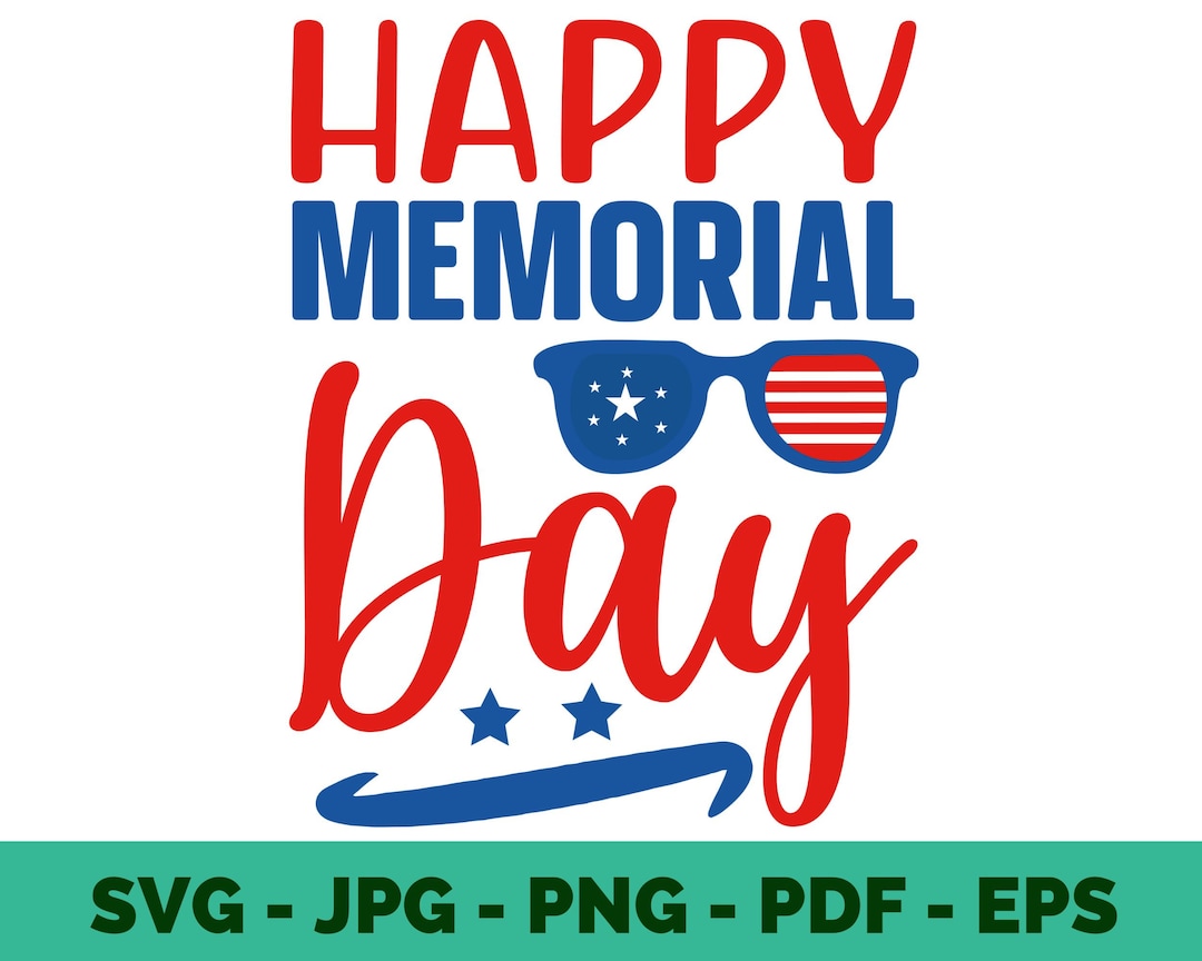 Memorial Day SVG / America / USA / Veteran / July / Tshirt Design ...