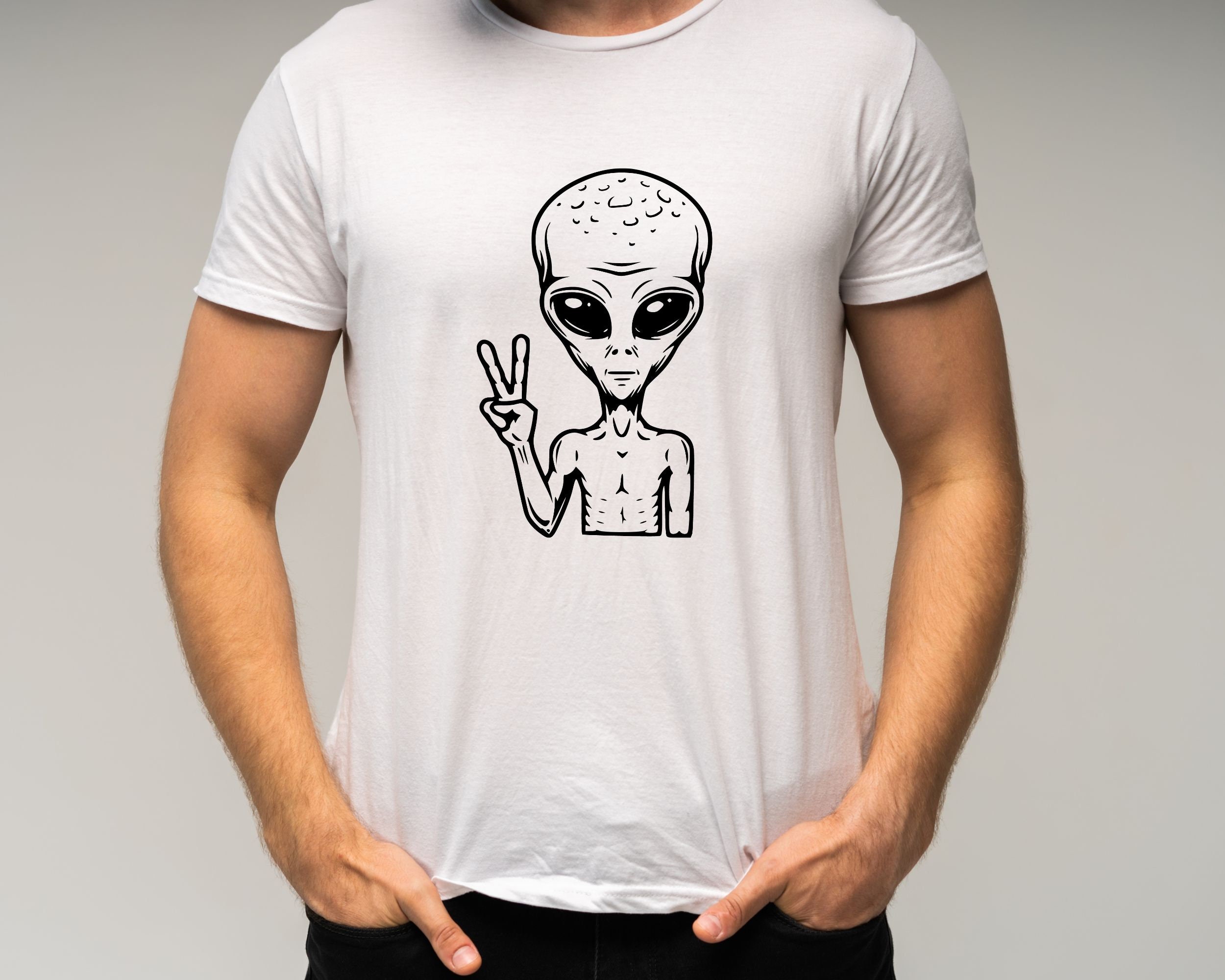 Alien Svg Alien Clipart Ufo Clipar Ufo Svg Alien Shirt Design - Etsy