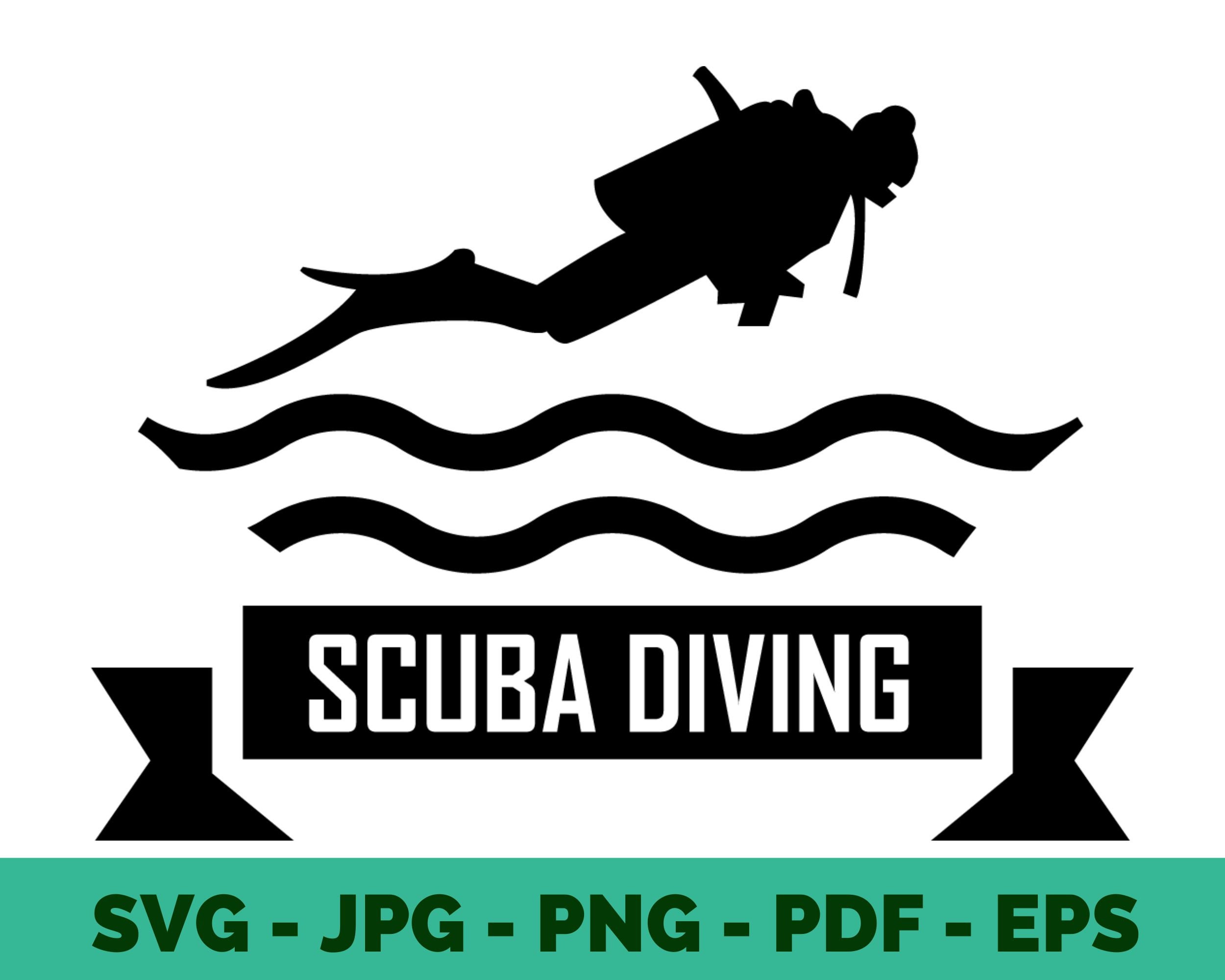 Scuba Svg Diving Scuba Scuba Diver Svg Sport Swimming Svg Scuba Tank ...