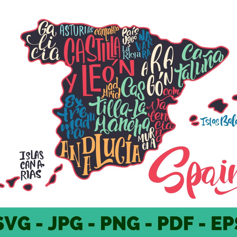 Spanish Svg - Etsy