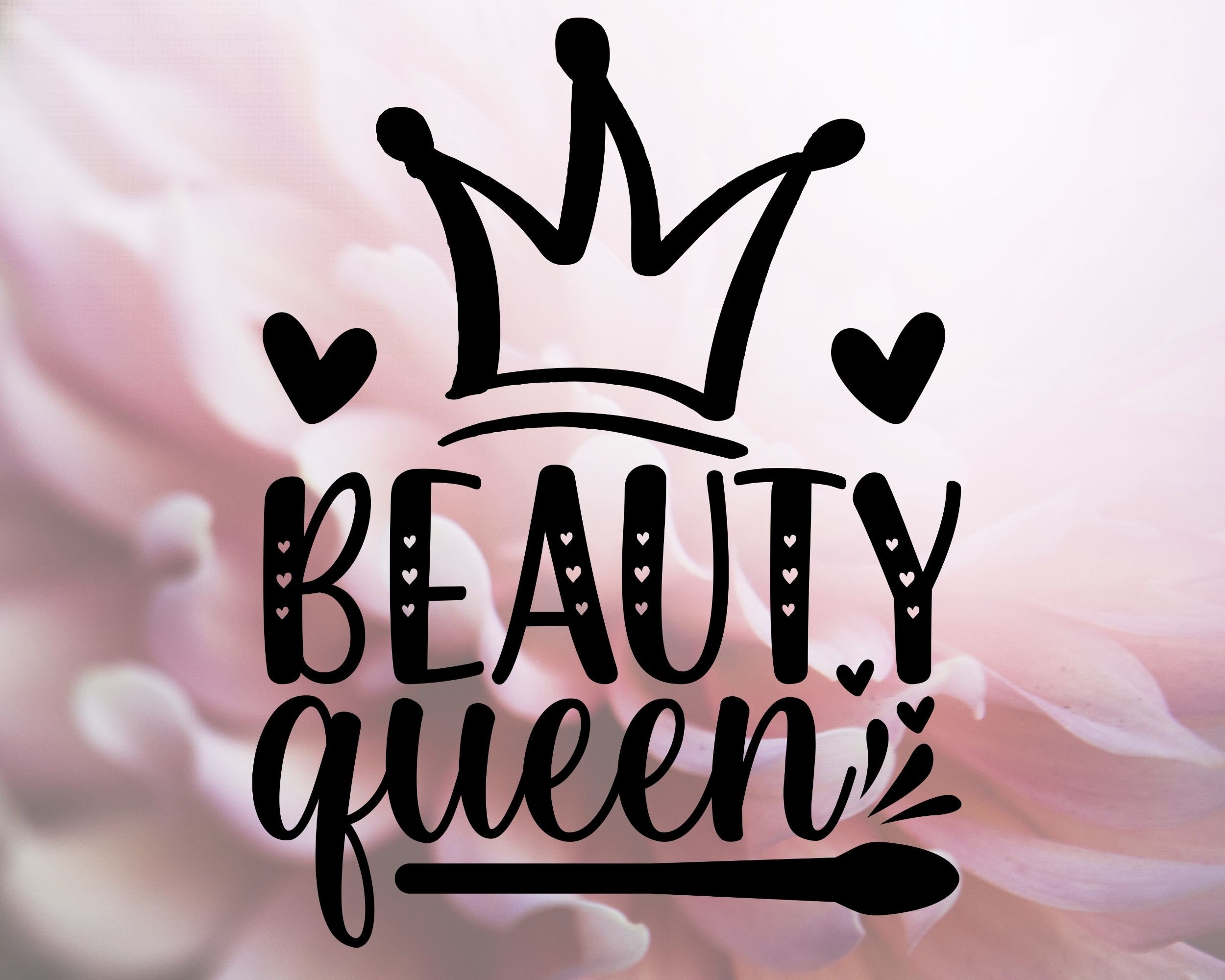 Queen SVG / Beauty Queen / Quote / Crown / Woman / Girly / Motivational ...